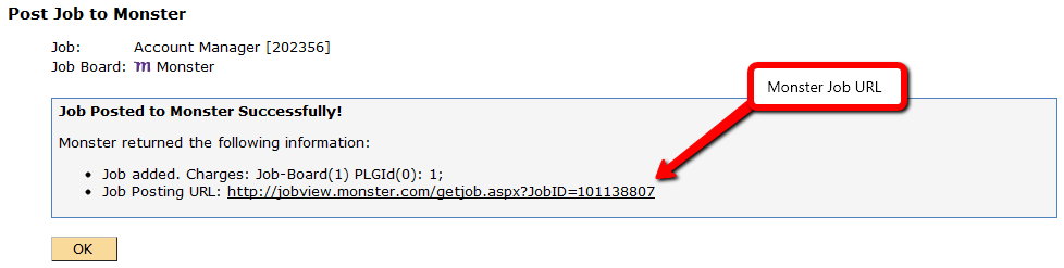Posting Your Jobs to Monster