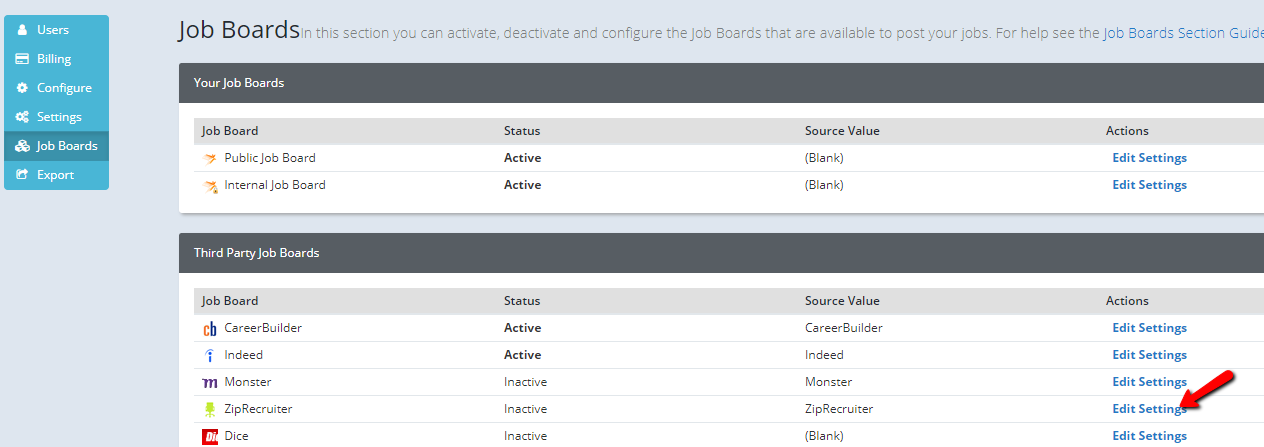 Posting Your Jobs to ZipRecruiter