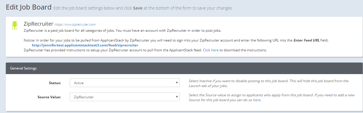 Posting Your Jobs to ZipRecruiter