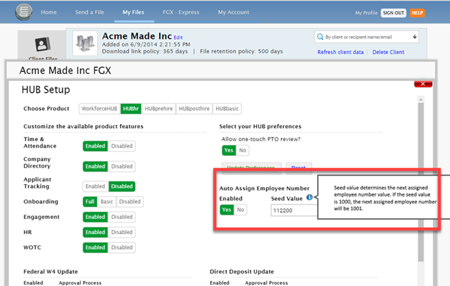 Employee Auto Numbering