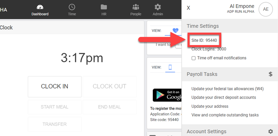 RUN powered by ADP® Integration - Setup Guide