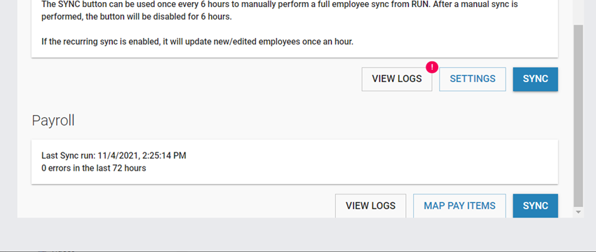 RUN powered by ADP® Integration - Setup Guide