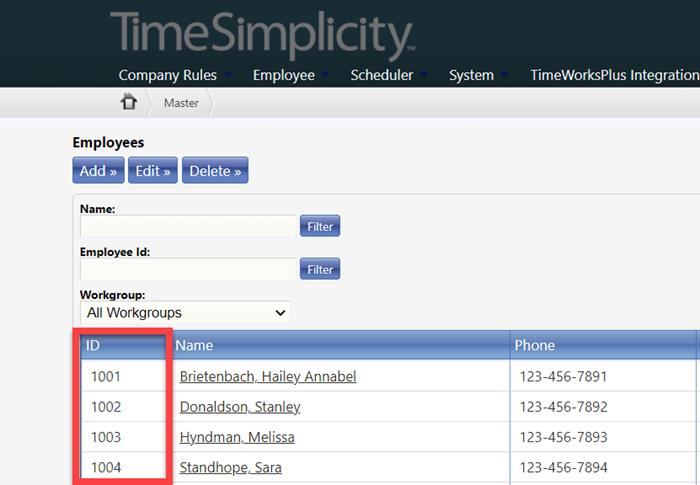 Log In to TimeSimplicity Directly