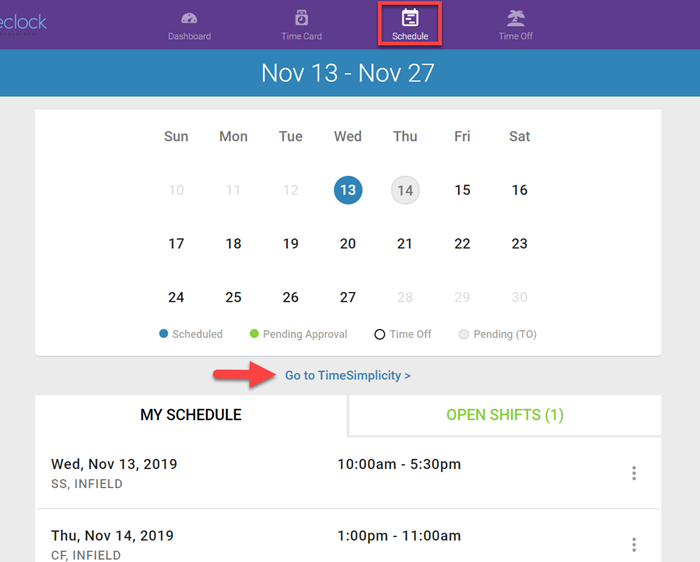 Set Your Schedule Notifications