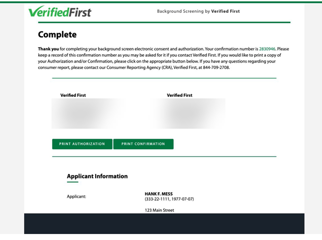 Verified First Integration