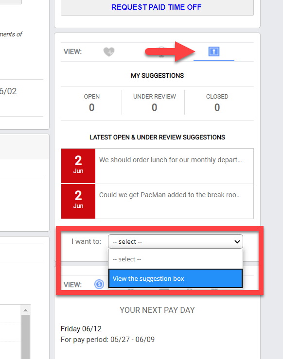 Suggestion Box Review