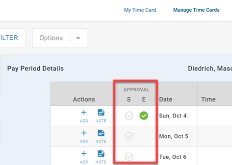 Time Card Approval Setup for WorkforceHub Core/Advanced