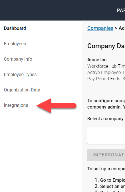 PrismHR - WorkforceHub Employee Sync