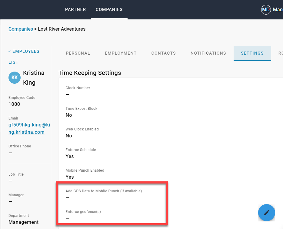Enable Mobile Location Management for WorkforceHub