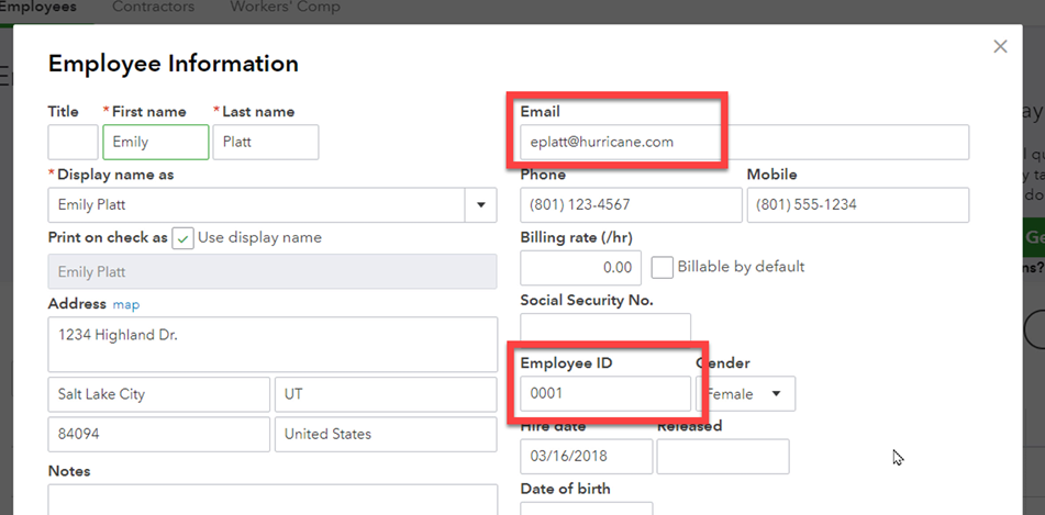 QuickBooks - WorkforceHub Setup