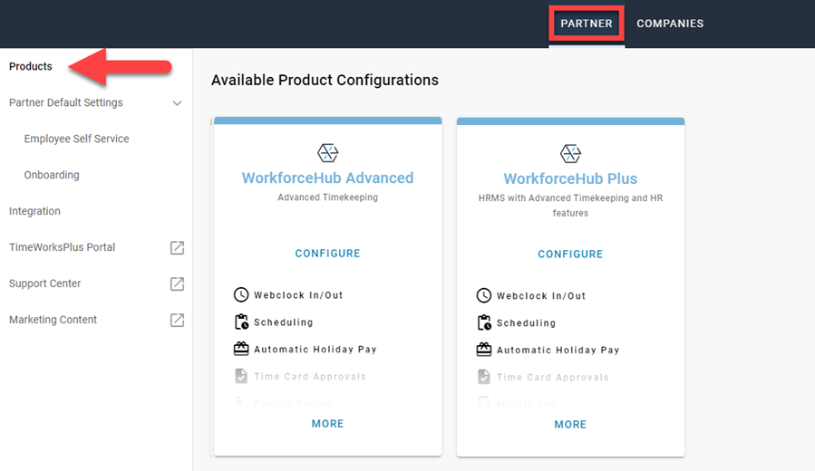 Provider Defaults in WorkforceHub
