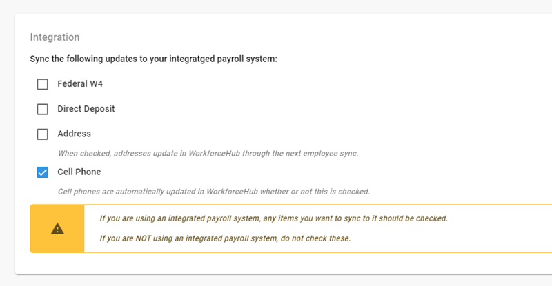 Provider Defaults in WorkforceHub