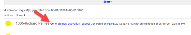Employee Activation Reports