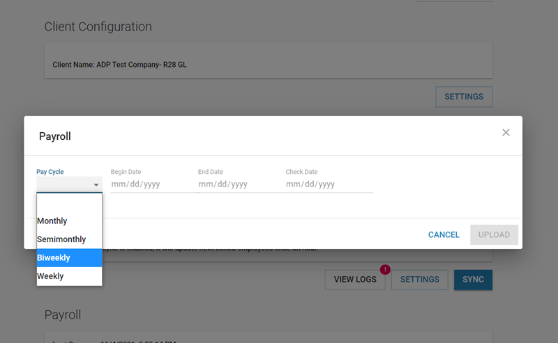 RUN Powered by ADP® Integration - User Guide