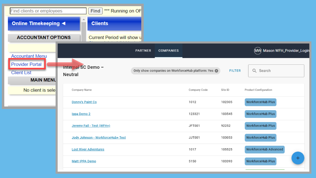 Provider Basic Setup Guide
