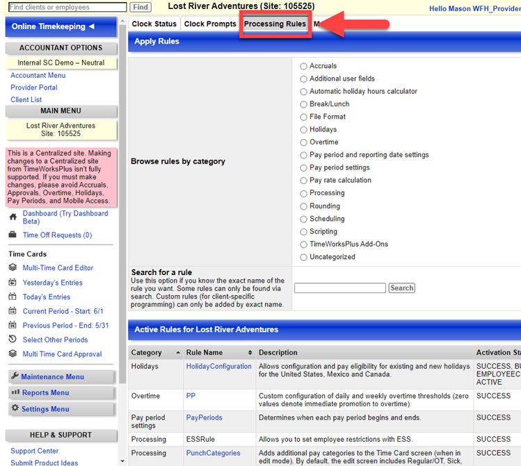 Timekeeping Setup Guide