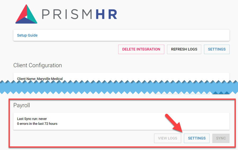 PrismHR - WorkforceHub Company Setup