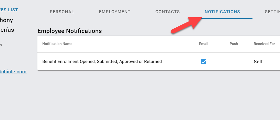 Manage Benefits Enrollment